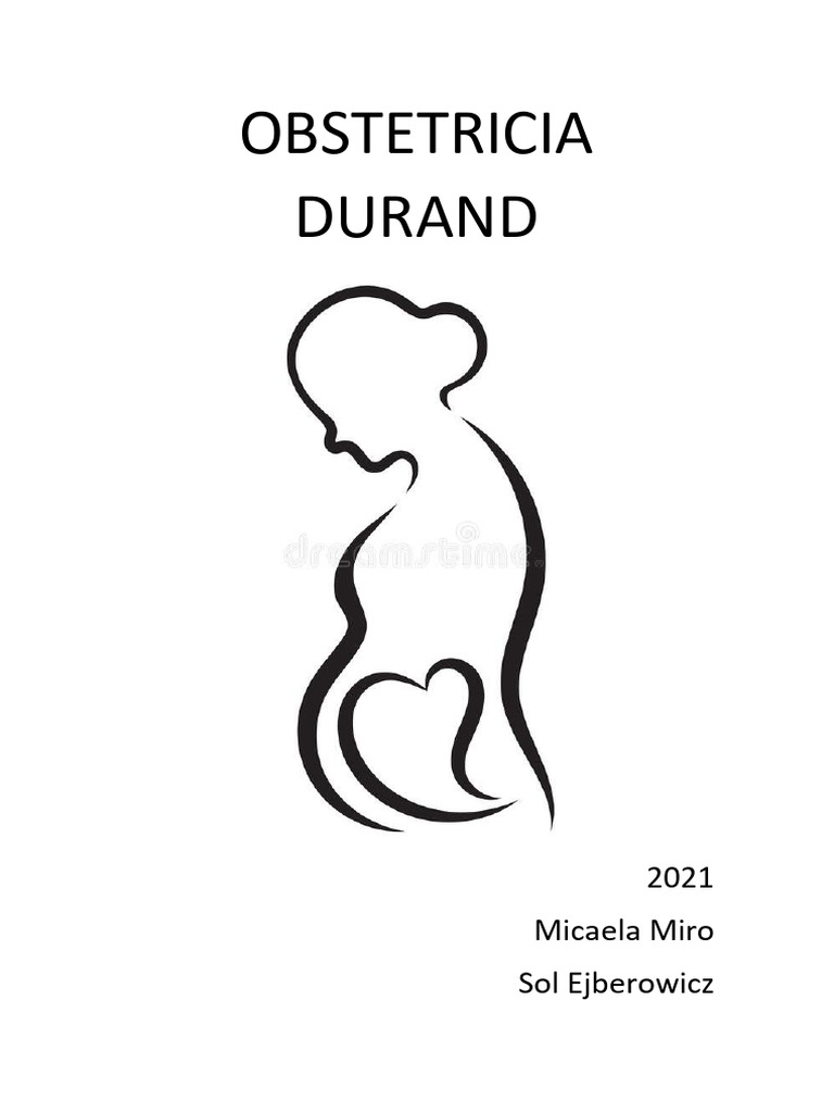 OBSTETRICIA DURAND RESUMEN | PDF | Placenta | El embarazo