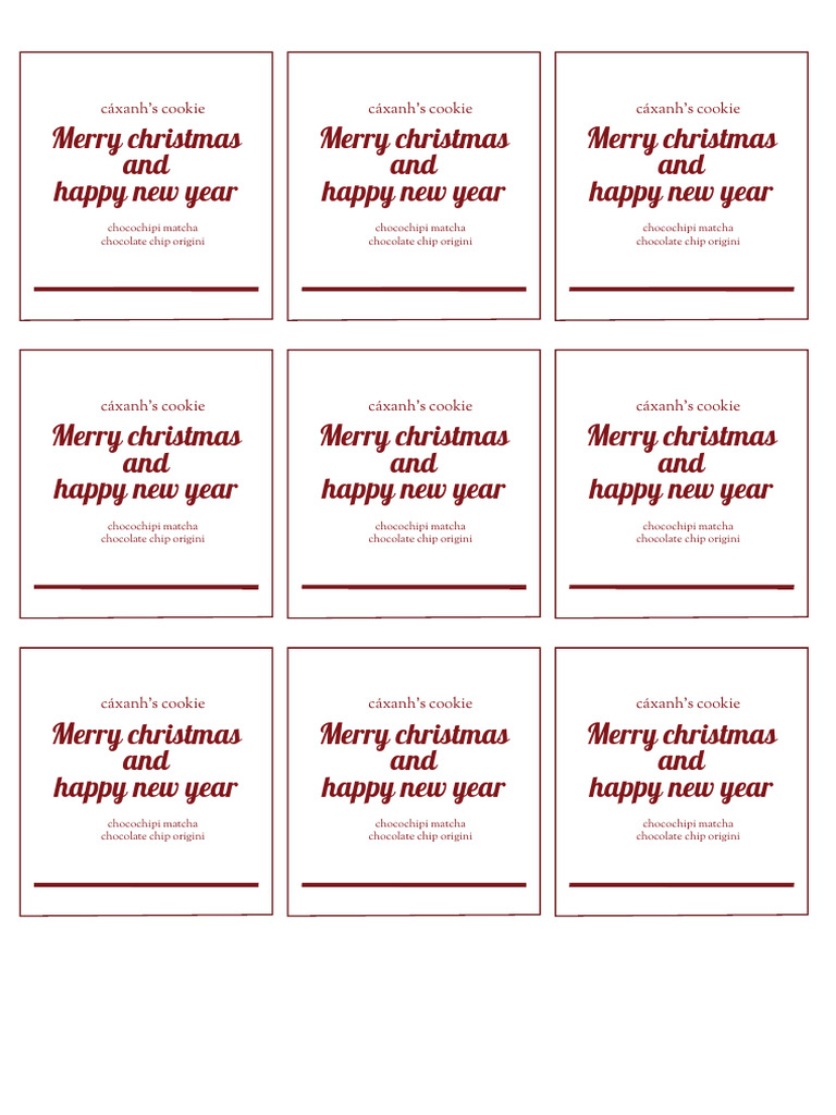 Xmas Newyear | PDF