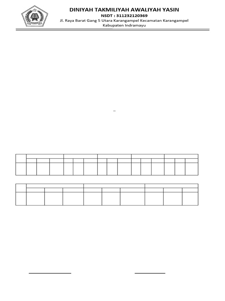 Profil Dta - W 2024 - 2025 Yasin 1 | PDF