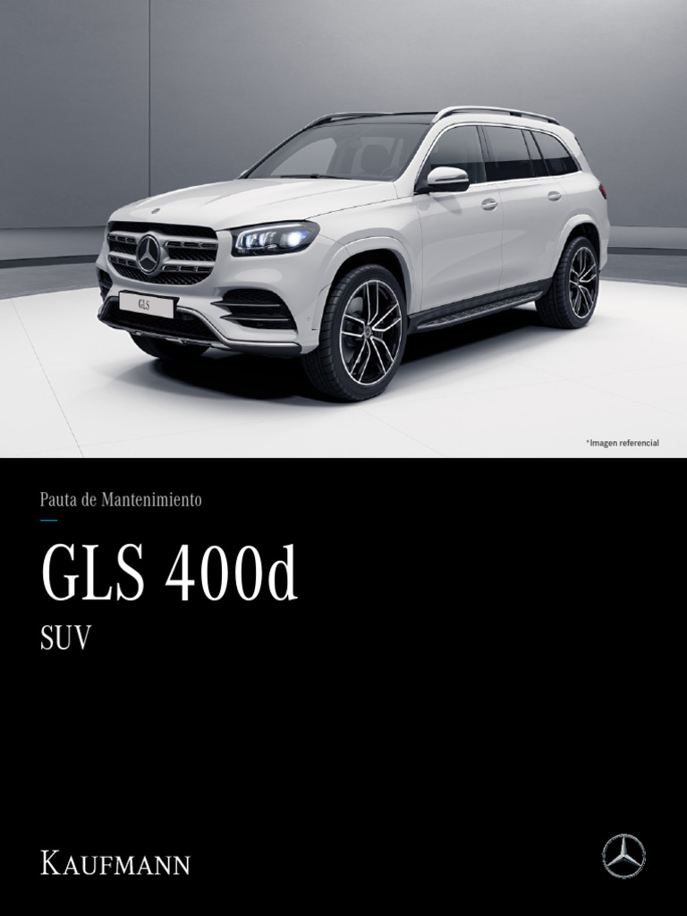 Mantenimiento GLS 400d SUV: Guía Completa | PDF | Vehículos ...