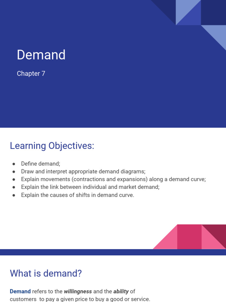 7 Demand | PDF