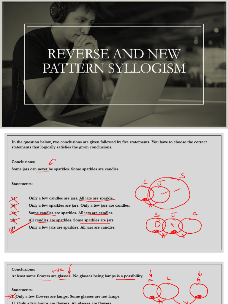 Reverse N New Syllogism | PDF | Question | Logic