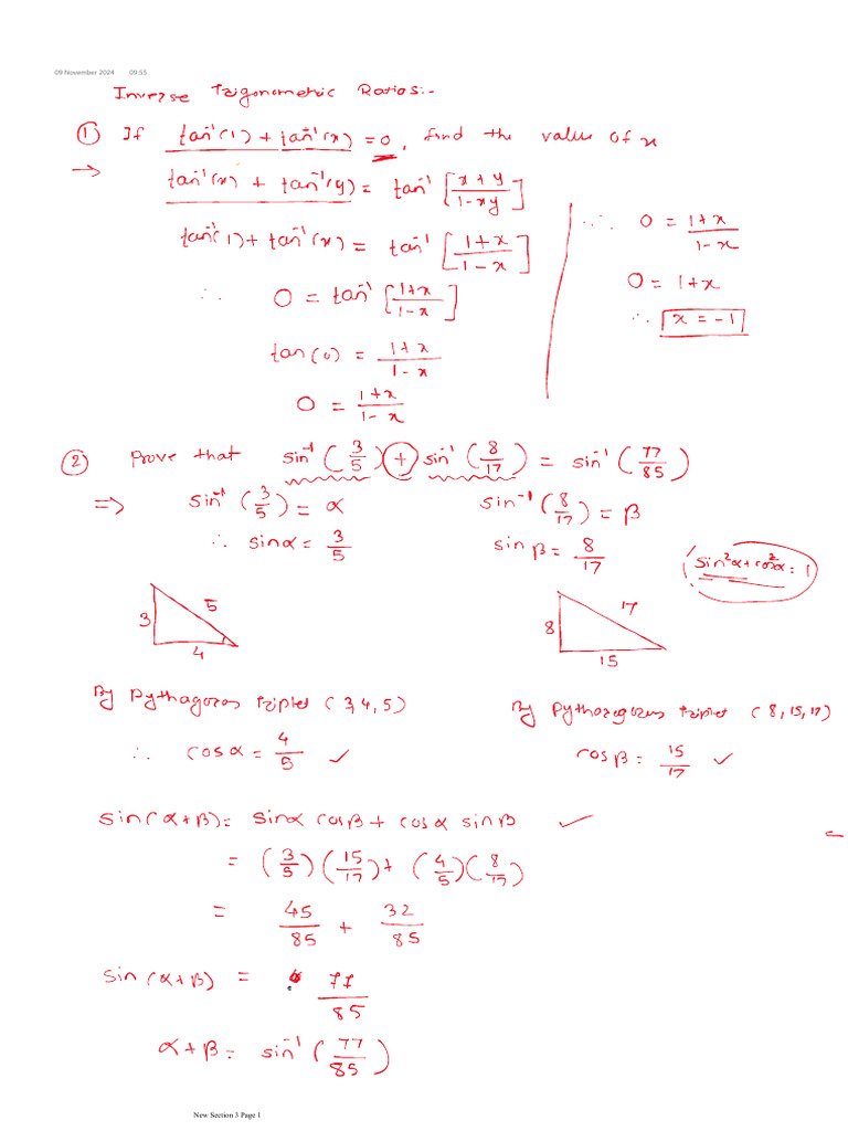 Trigonometry 4 | PDF