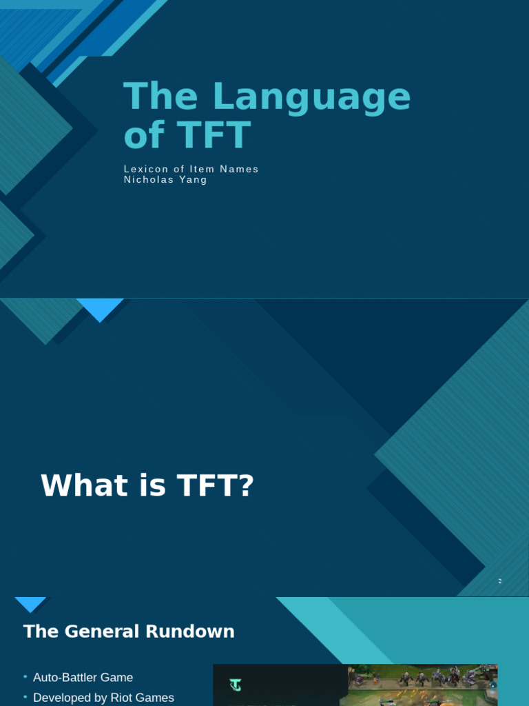 The Language of TFT | PDF | Semiotics | Linguistics