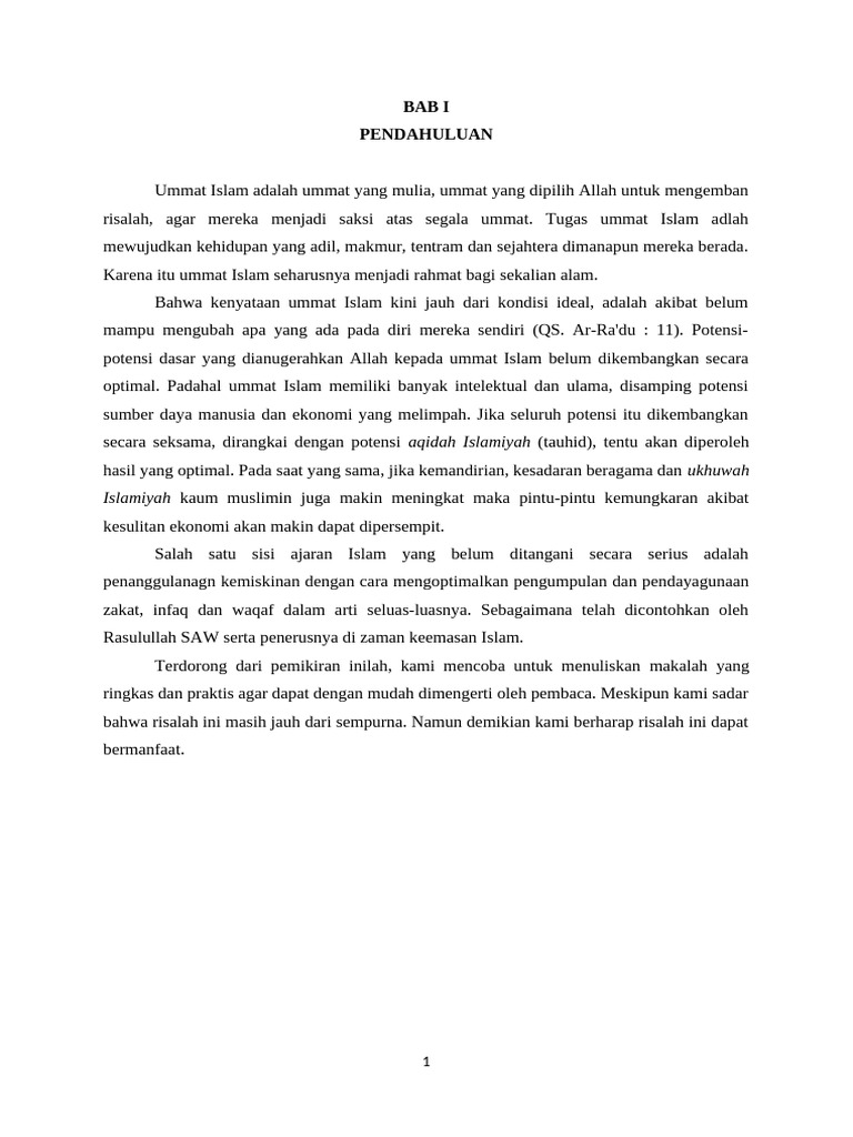 HUKUM DAN HADIS TENTANG INFAQ, ZAKAT, HAJI DAN WAQAF | PDF