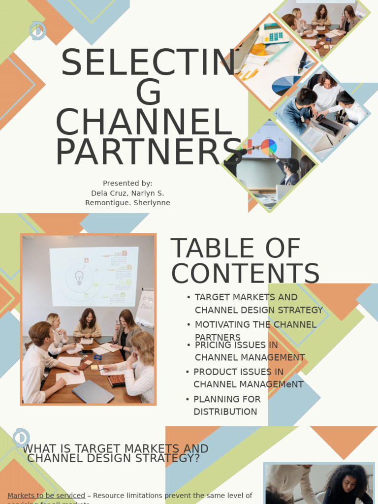 Chapter 7 Selecting Channel Management Dela Cruz, Remontigue 3 | PDF ...