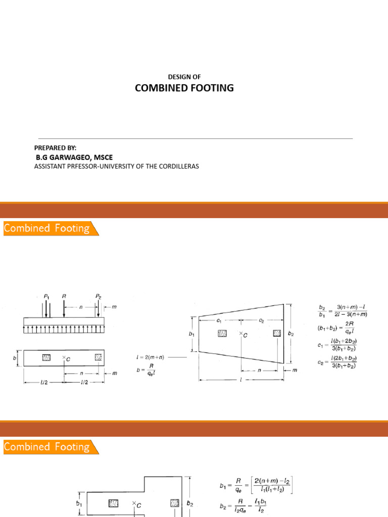 Combined Footing Design Guide | PDF