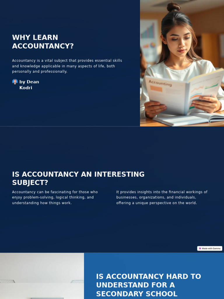 Why Learn Accountancy | PDF | Critical Thinking | Thought