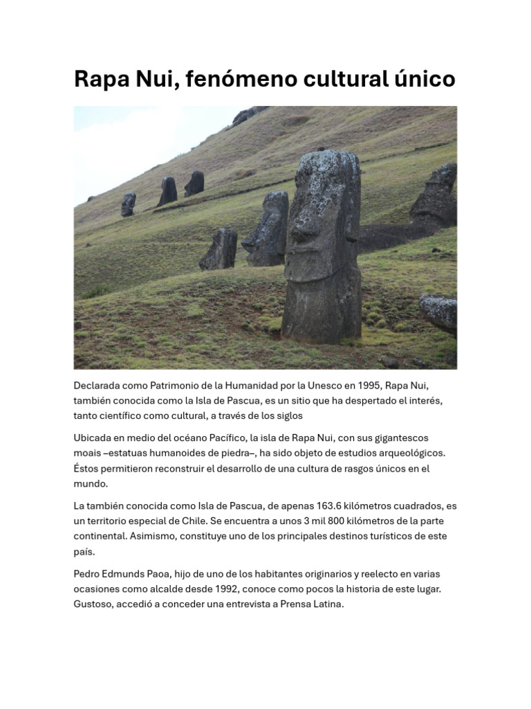 Rapa Nui | PDF