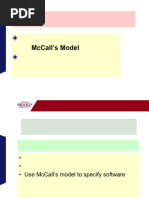 McCall Software Quality Model | PDF