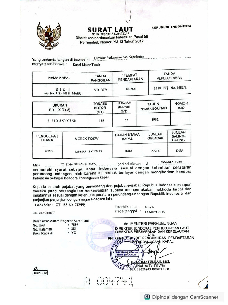 Pas Besar - TB. GPS I (Endors. 13 Juni 2024) | PDF