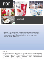 Flowchart YOGURT | PDF | Yogurt | Milk