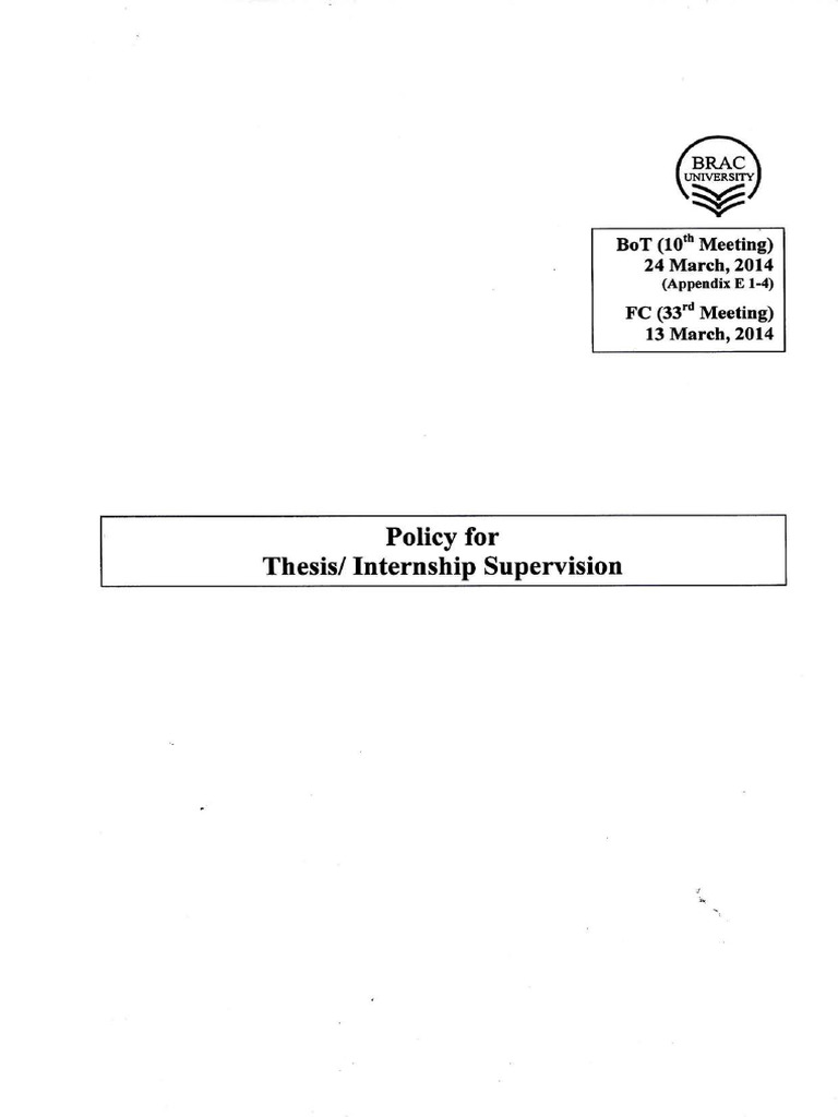 Thesis-Internship_Supervision | PDF