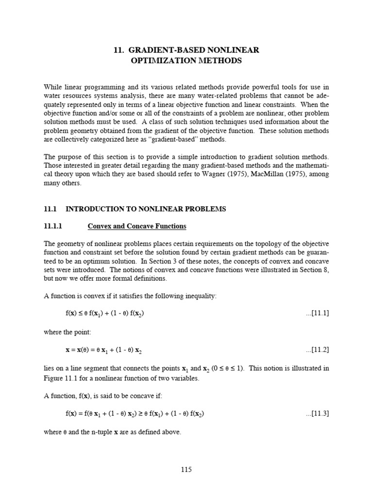Kuhun Tucker and Gradient Method | PDF | Mathematical Optimization | Analysis