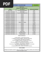 UTHM Academic Calendar 2025/2026 | PDF | Academic Term | Educational ...
