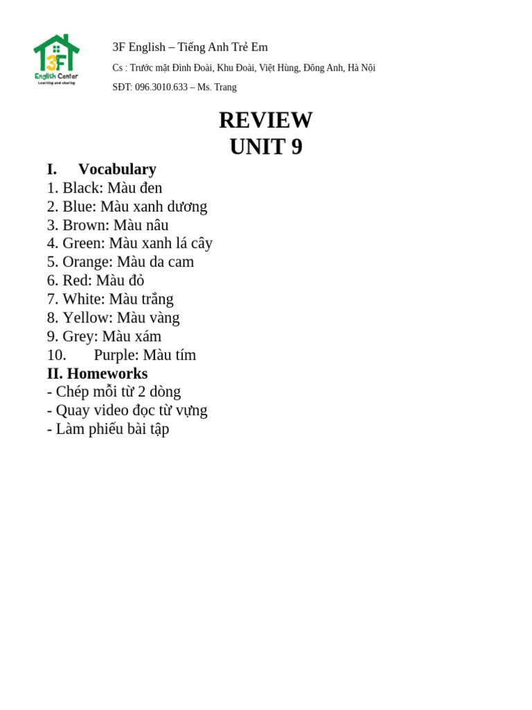 review u9 | PDF