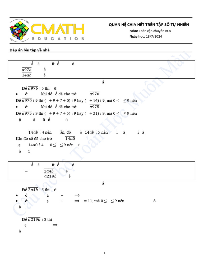[L6C5CG24] ĐÁP ÁN BTVN 18.7.2024 | PDF