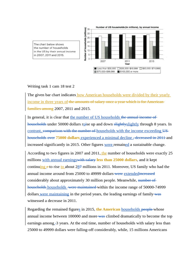 Writing task 1 cam 18 test 2(fix) | PDF