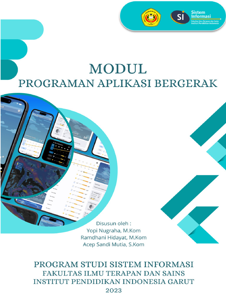 Modul Pemrograman Aplikasi Bergerak | PDF