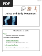 Classification of Joints Concept Map | PDF | Limbs (Anatomy ...