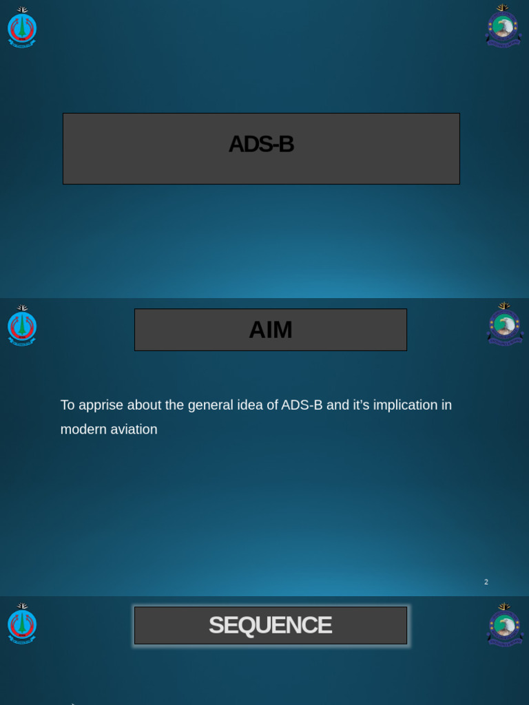 Ads-B Presentation FL Atiur | PDF | Aviation | Aviation Safety