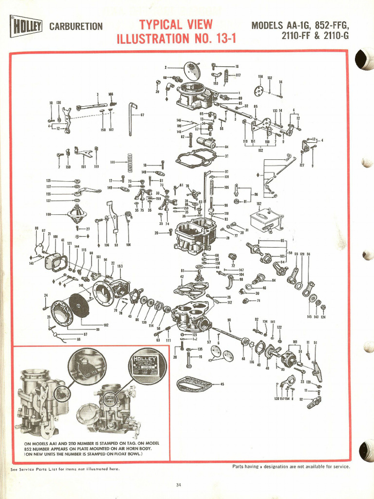 Holley Carburetor Diagram | PDF