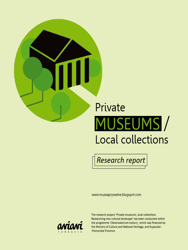 Private Museums Research Report | PDF | Museum