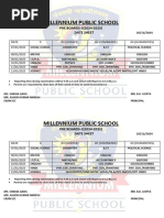 REVISED Pre-Board Date Sheet 2025 | PDF