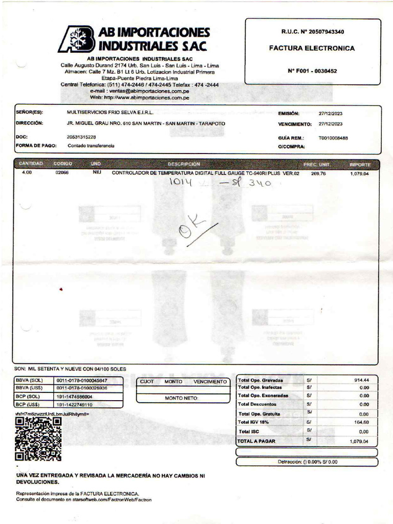 Scan Factura | PDF