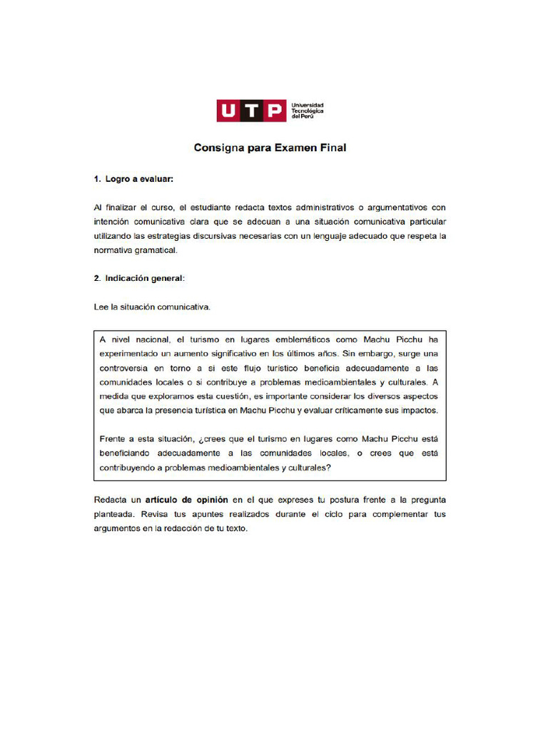 Exámen Final, Eduardo Enrique Aquino Gerónimo, Juan David Lizarazo ...