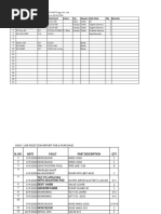 Spare Parts and Critical List Format | PDF | Materials | Mechanical ...