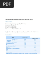 PPG Hi-Sil 233 Silica 1 | PDF | Silicon Dioxide | Natural Rubber