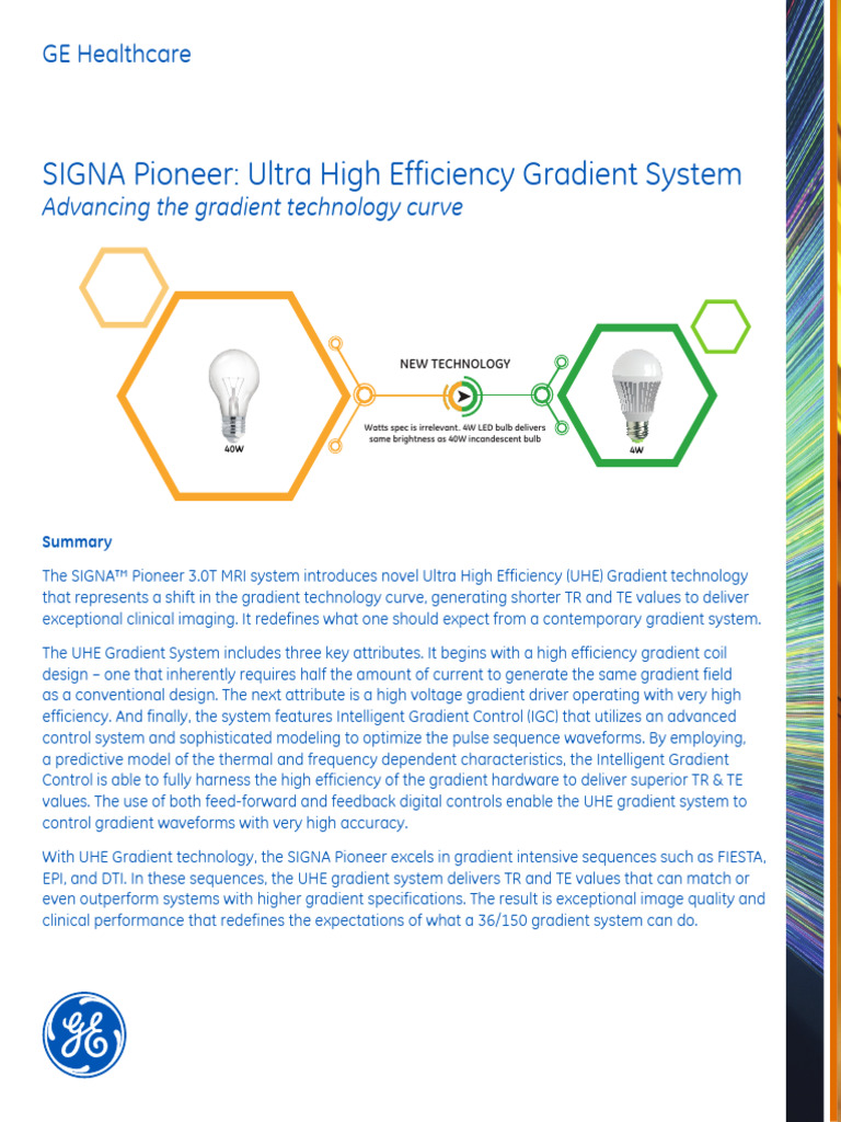 SIGNA Pioneer UHE Gradient White Paper JB33080US | PDF | Inductance ...