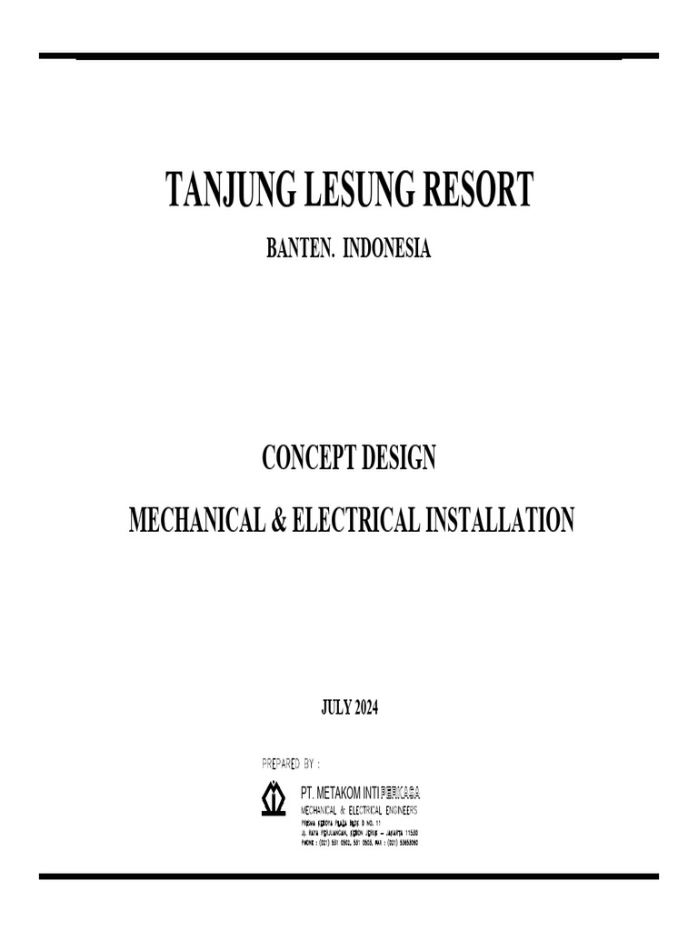 Mep Concept Design | PDF