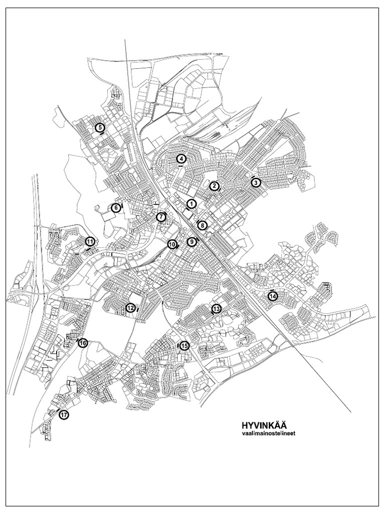 Hyvinkää Kartta | PDF