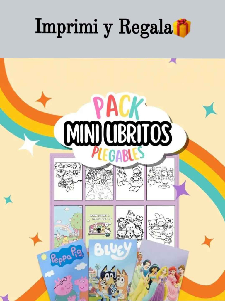 Pack Mini Libritos Plegables | PDF