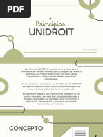 Principios UNIDROIT | PDF