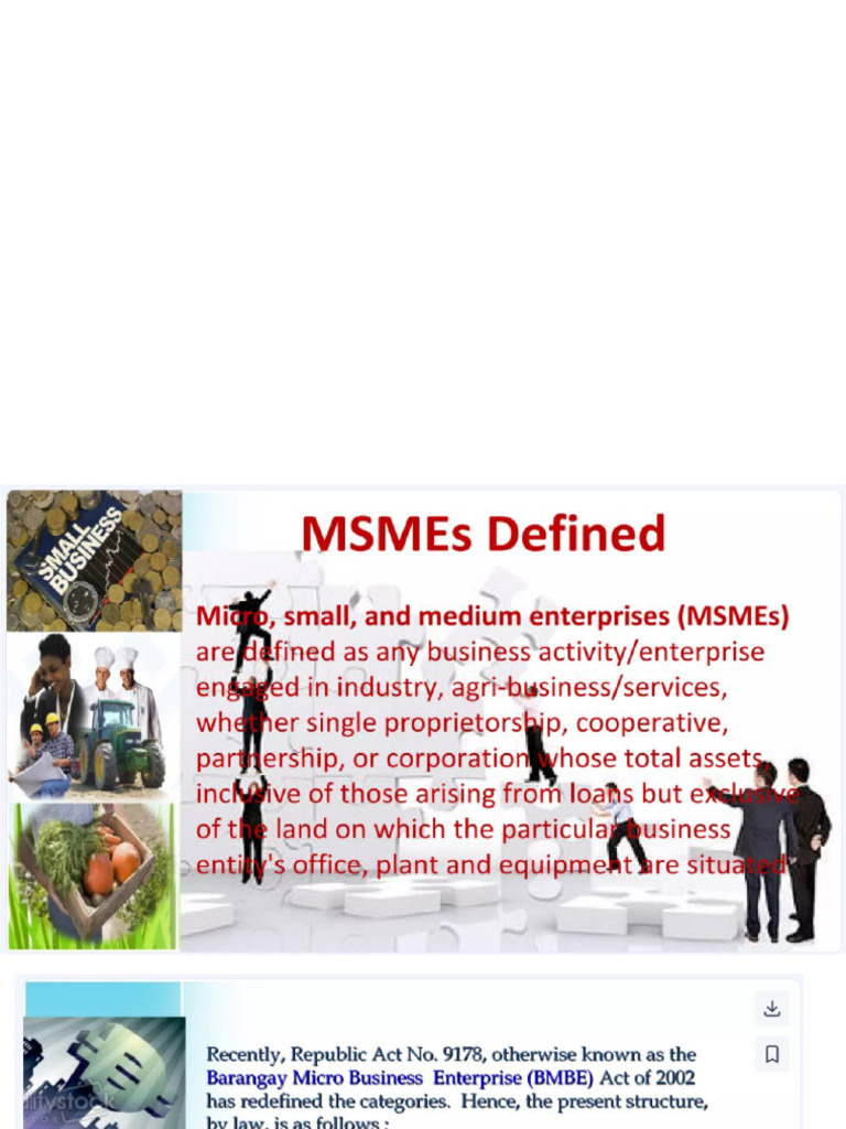 MSME | PDF
