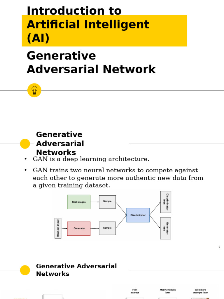 9. Generative Adversarial Network | PDF | Artificial Intelligence | Intelligence (AI) & Semantics