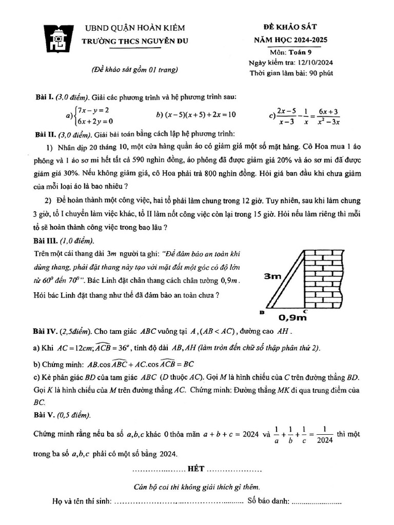 Buoi 7 Live Giai de On Thi GK 1 | PDF