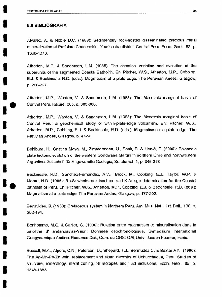 5 Steinmuller-Tectonica de Placas | PDF | Andes | Geology