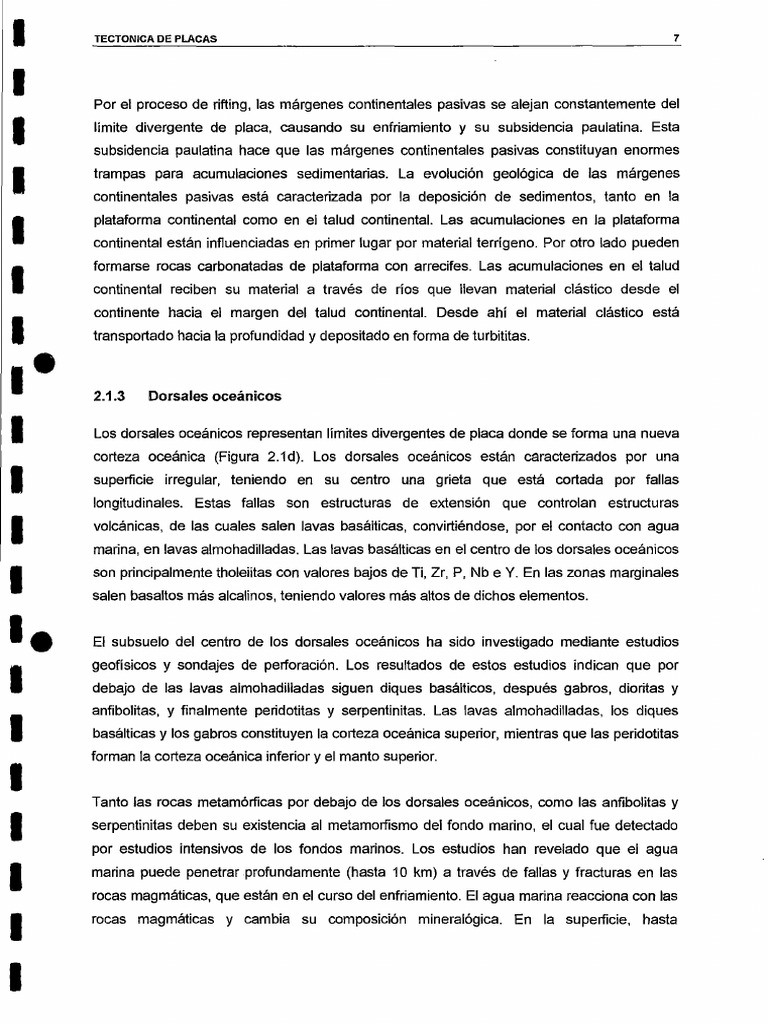 2 Steinmuller-Tectonica de Placas | PDF | Roca (geología) | Basalto