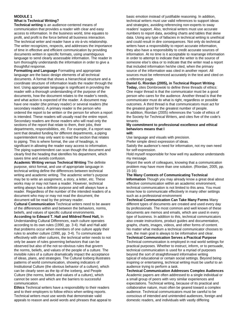CDI5 MODULES | PDF | Communication | Technical Communication