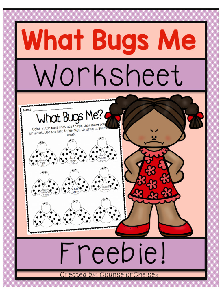 Worksheet: What Bugs Me | PDF | Anger