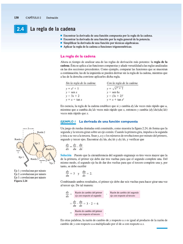 Regla de La Cadena | PDF