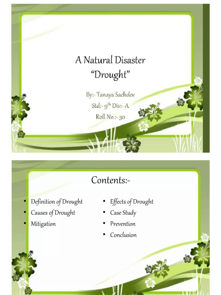 Drought PPT 1 638 | PDF