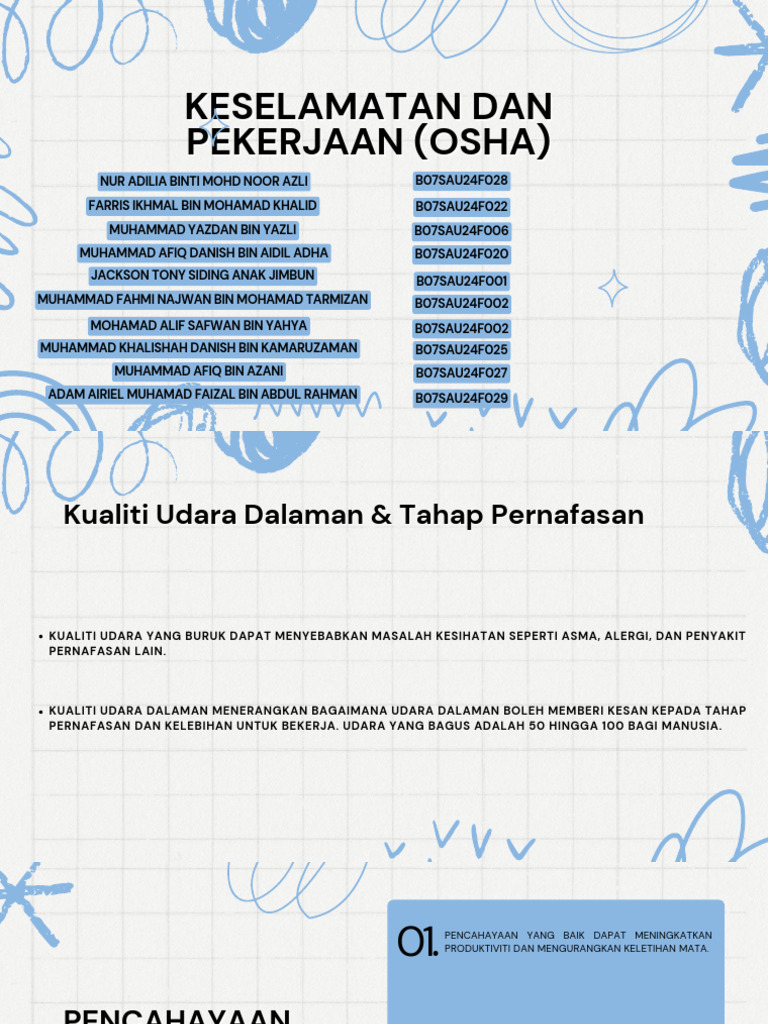 Keselamatan Dan Pekerjaan (Osha) | PDF