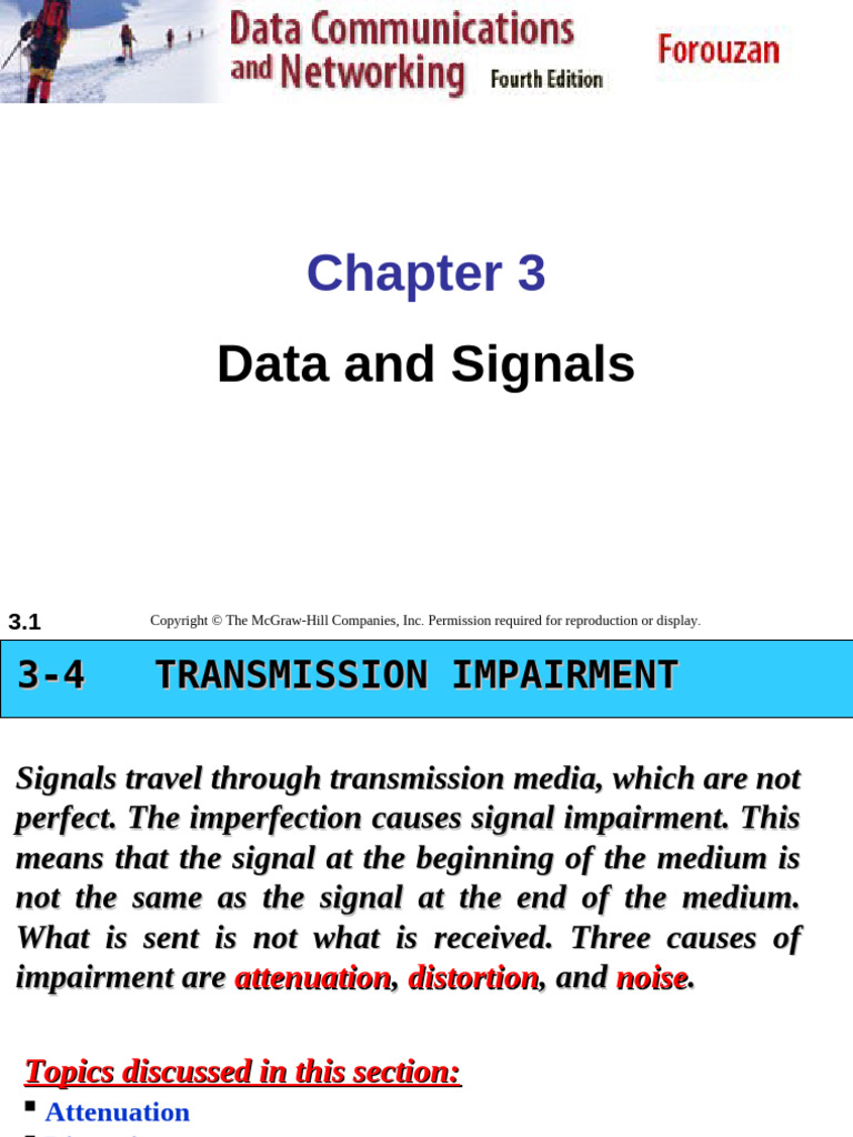 Chapter2_3 | PDF | Signal To Noise Ratio | Distortion