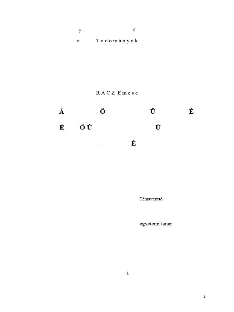 1 Racz Emese Teza de Doctorat | PDF