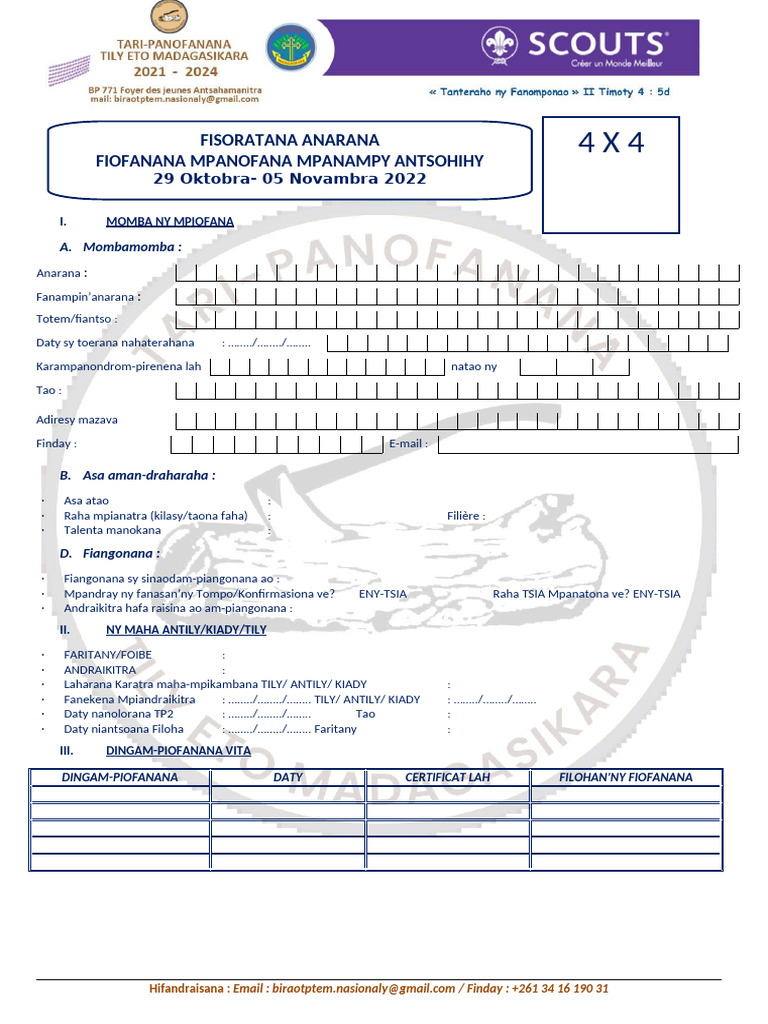 Fisoratana Anarana | PDF